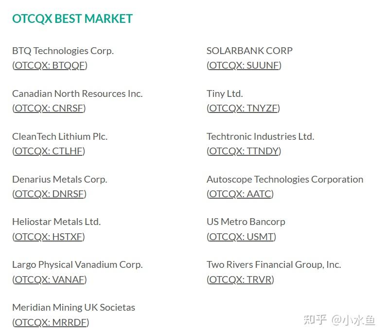 美国OTC市场5月份回顾：第一高中教育挂牌OTCQB板块 - 知乎