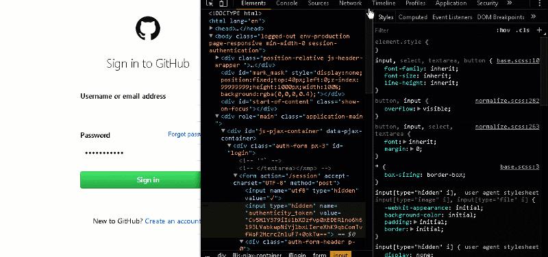 模拟登陆 Github 知乎 9049