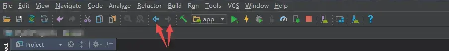 7.Android Studio 3.0+ 没有前进和倒退按钮了 - 知乎