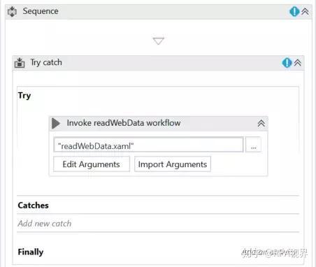 手把手教程系列 | UiPath之必杀技Try Catch - 知乎