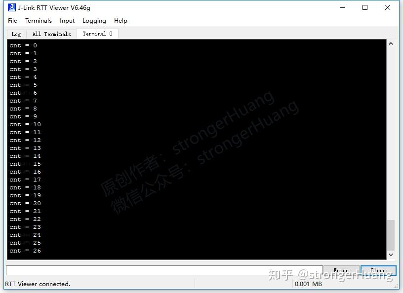 printf系列教程07_JLink-RTT打印输出配置，基于J-Link『RTT Viewer』 - 知乎