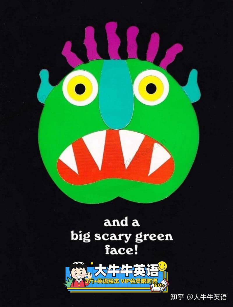 Go Away Big Green Monster! 廖彩杏书单英语启蒙绘本 - 知乎