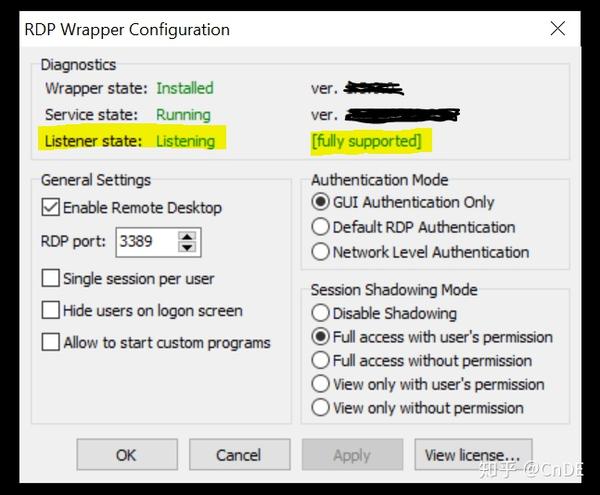 RDP wrapper恢复Windows10家庭版的远程桌面功能 - 知乎