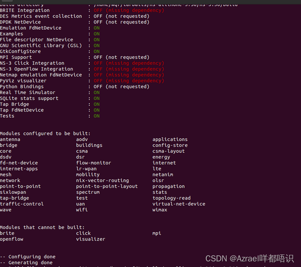 在Ubuntu20.04上安装ns3-3.37及sns3 - 知乎