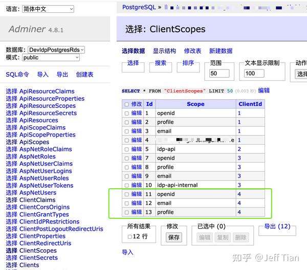 【技术碎片】【已解决】接入 IdentityServer 时报 Client 不允许使用 openid scope - 知乎