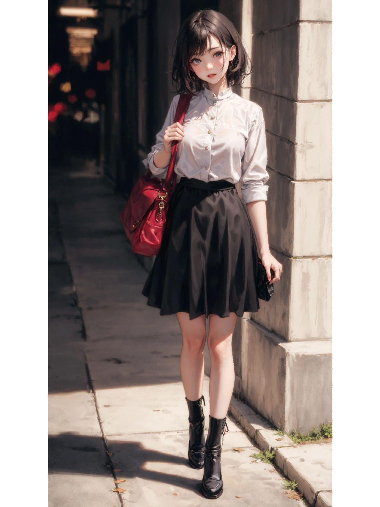 1000张Ai 动漫穿搭 电脑ai绘画图集动漫卡通二次元角色穿搭参考图手机高清壁纸CG插画 - 知乎