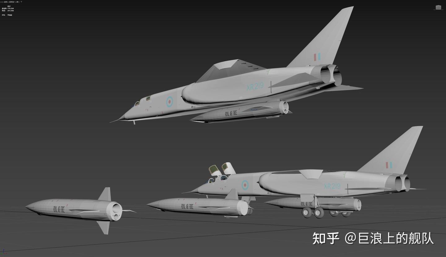 英国BAC TSR-2 轰炸机+蓝钢 Blue Steel 导弹 - 知乎
