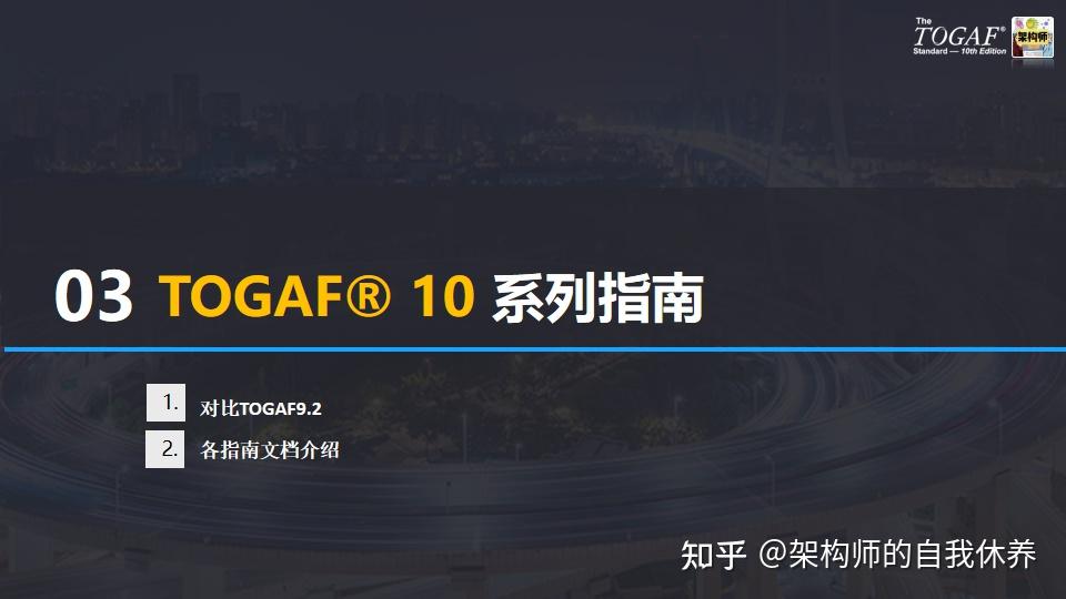 【一文讲透】TOGAF10介绍（全套培训PPT） - 知乎