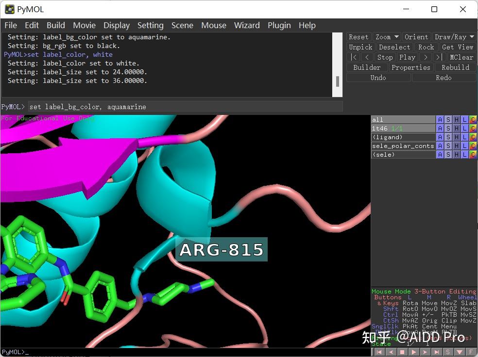 PyMOL必备绘图技巧，从此游刃有余！ - 知乎