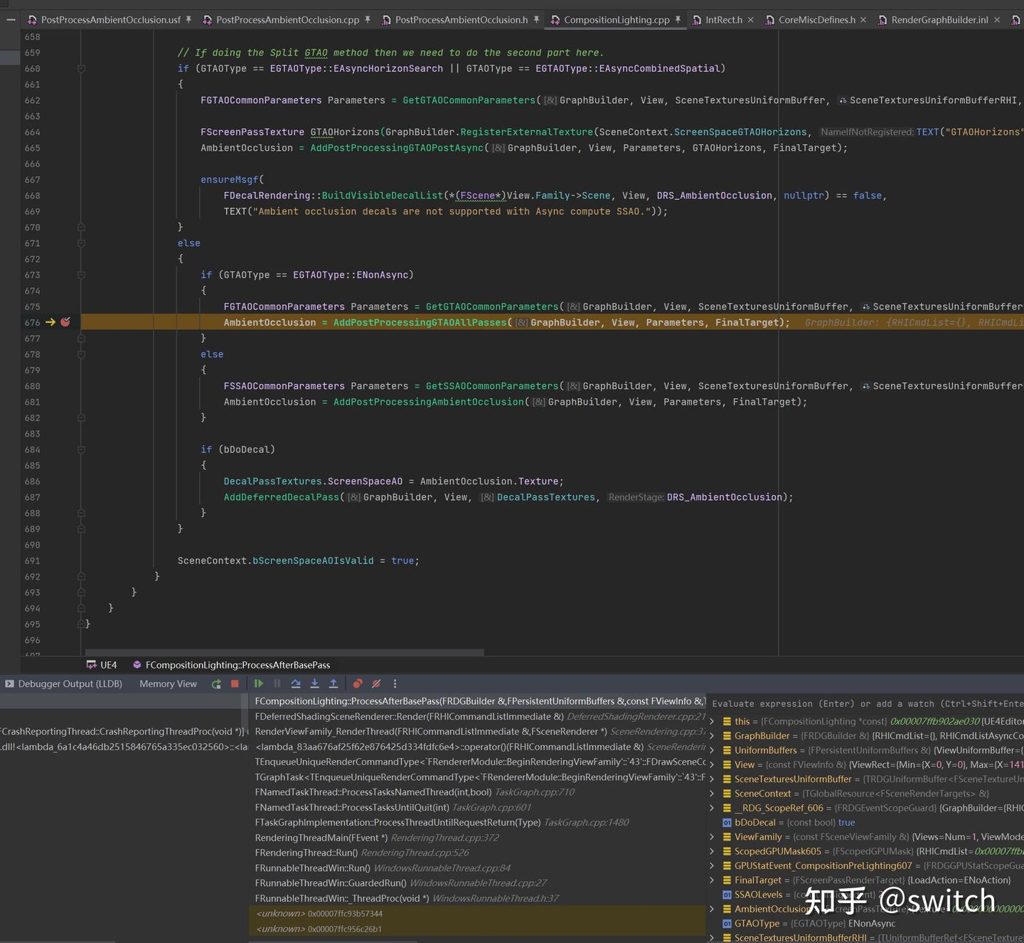 UE4.27GTAO实现代码解析 - 知乎