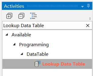 UiPath查找数据表Lookup Data Table的介绍和使用 - 知乎