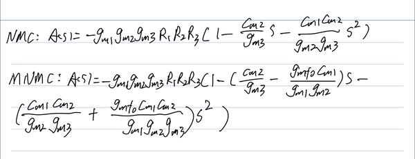 三级放大器MNMC补偿结构传函理解 - 知乎