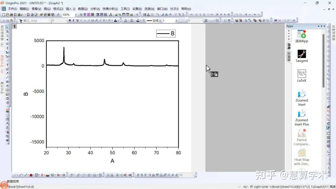 Origin多图层实战：叠加PDF标准卡片实现XRD多相精准定位 - 知乎