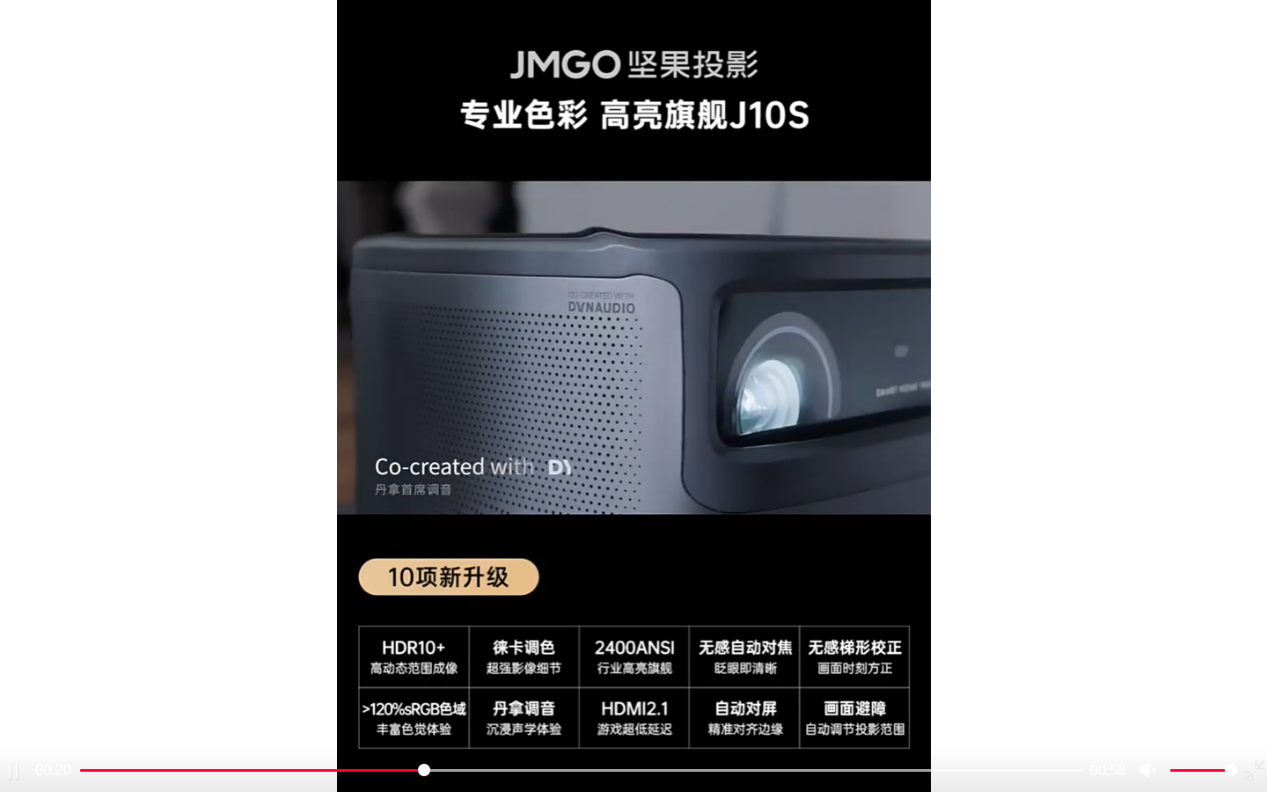 坚果投影J10S实现D65标准（6500K色温）的色彩呈现 - 知乎