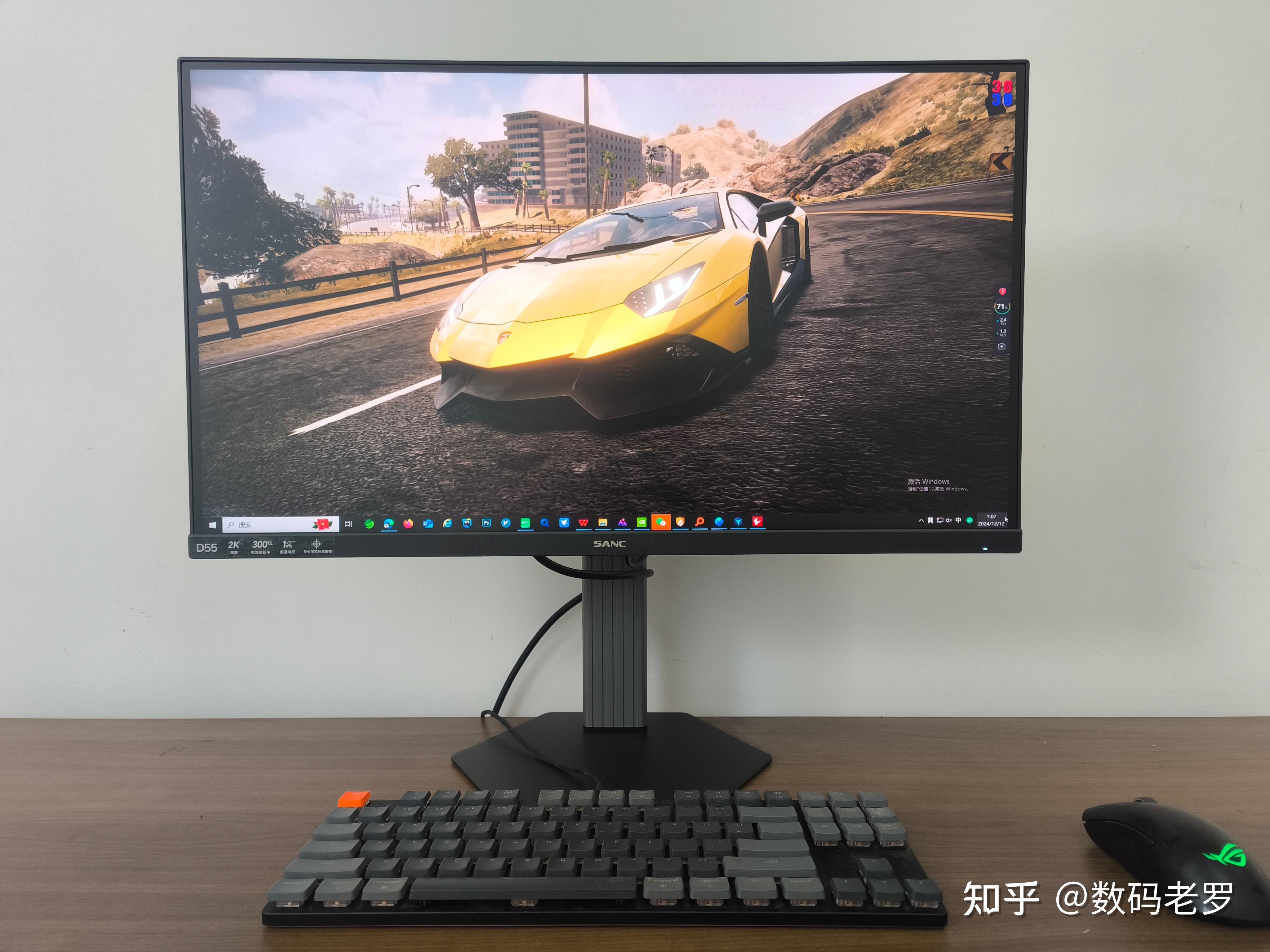 SANC D55深度测评：320Hz电竞之王，创意与性能的完美结合 - 知乎