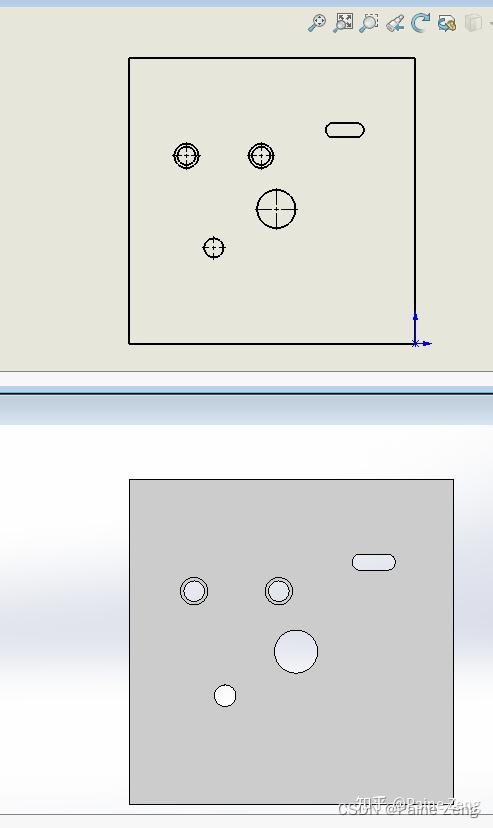 C# SolidWorks二次开发---工程图中心标记(Center Marks) - 知乎