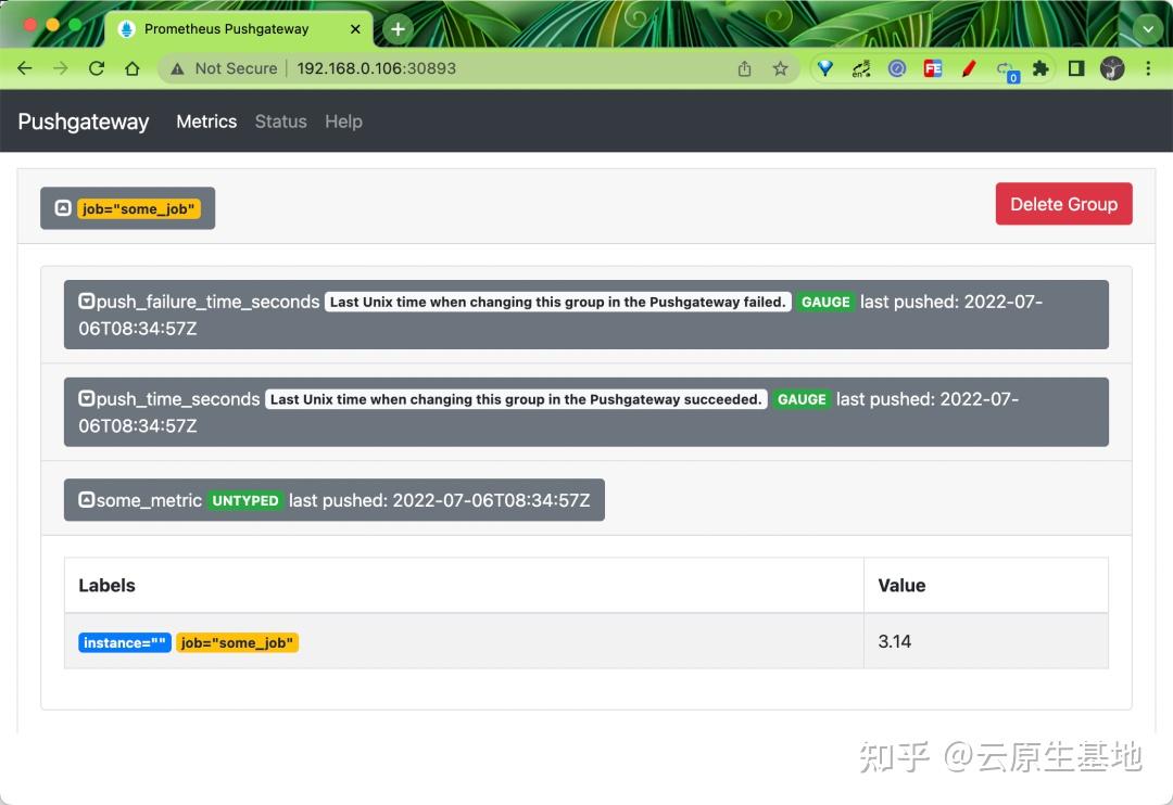 使用 Prometheus Pushgateway 推送监控指标 - 知乎