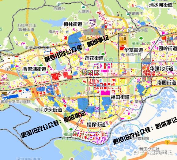 深圳福田区城市更新旧改项目汇总！ - 知乎