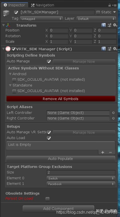 Unity+SteamVR+VRTK开发环境的搭建 - 知乎