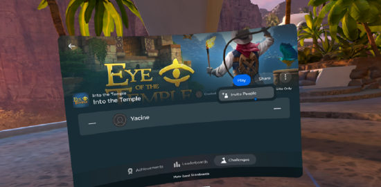 VR冒险游戏《Eye of the Temple》推出新挑战更新 - 知乎