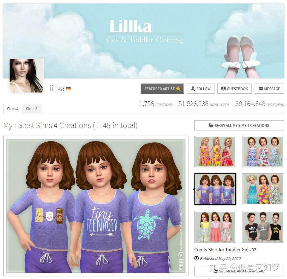 模拟人生4 | TSR作者Mod整理-服装类 - 知乎