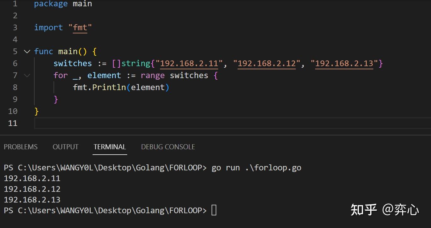 网络工程师的Golang之路 -- for循环、while循环 - 知乎