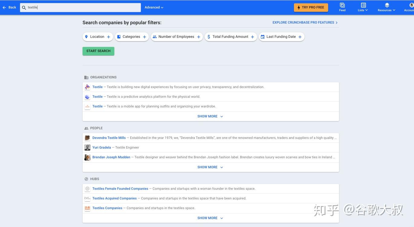 Crunchbase是什么？怎么用? - 知乎