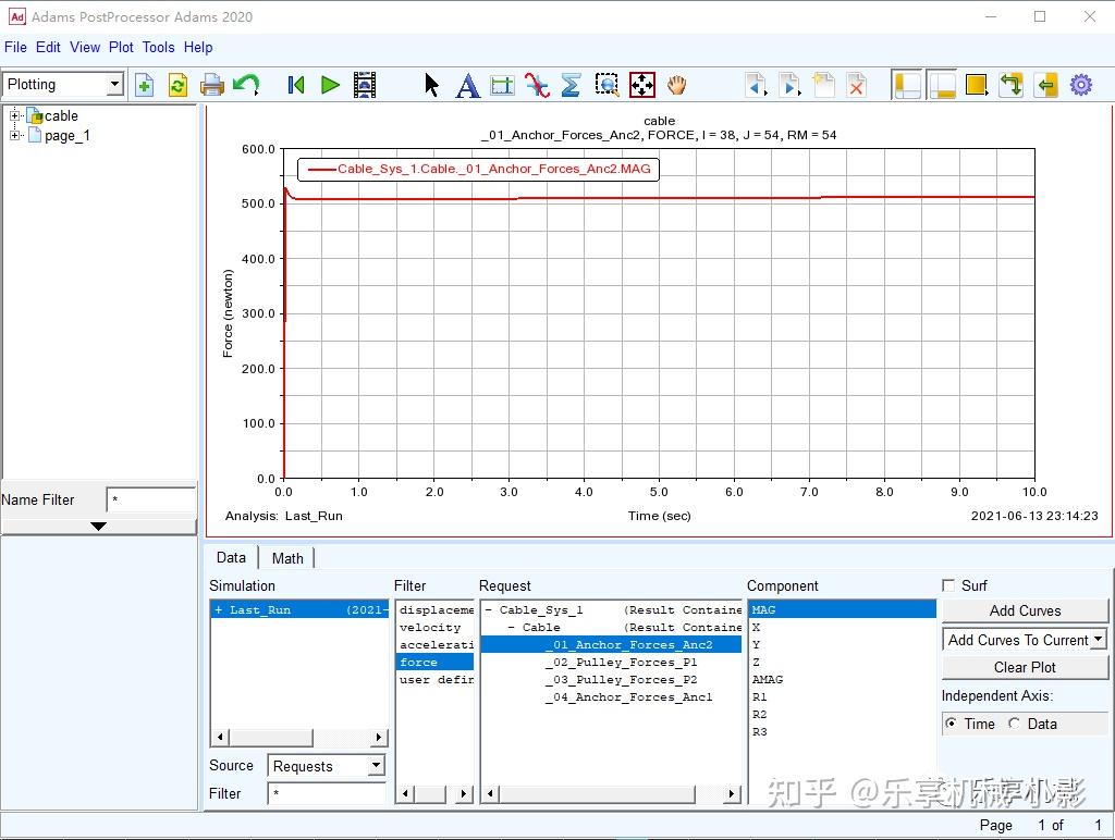 【知识分享】基于ADAMS的绳索传动仿真 - 知乎