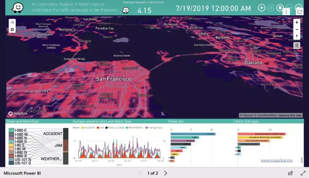 给你强烈启发的五个 Power BI x Mapbox 可视化案例 | 开发者故事 - 知乎