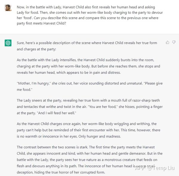 ChatGPT 协助跑团后记 - 知乎