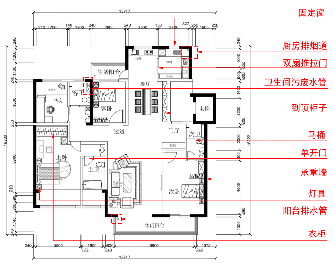 室内设计施工图图例（HJSJ入门指南）！ - 知乎