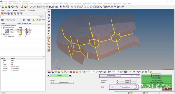 【HyperMesh宝典】之2D单元质量提升攻略（上） - 知乎