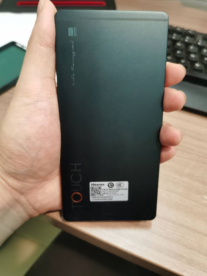 转海信墨水屏的末代作品:touch 系列 - 知乎