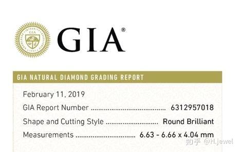 GIA！一分钟解读钻石GIA证书! (干货！！) - 知乎