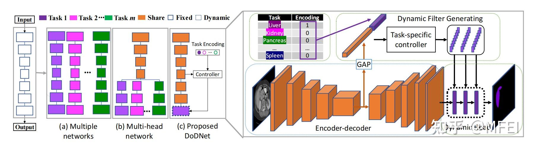 论文精读：DoDNet: Learning to segment multi-organ and tumors from multiple ...