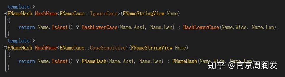 UE4 FName原理分析 - 知乎