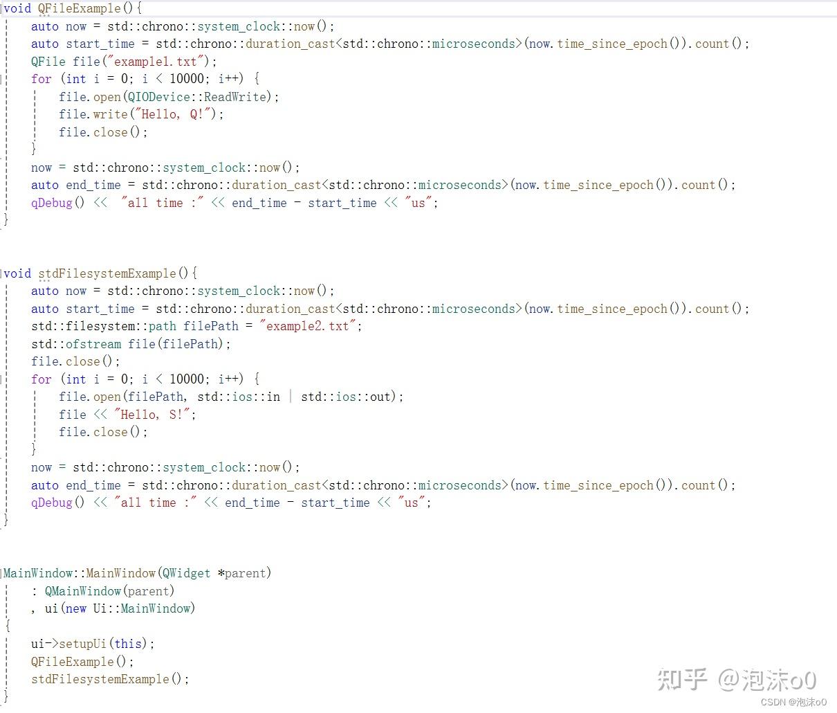 深入对比：QFile、QDir、QFileInfo (Qt) 与 C++17 Filesystem 和 STL 文件流 的细节对比剖析 - 知乎