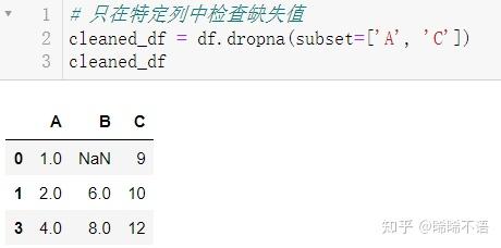Python——Pandas——dropna()函数 - 知乎