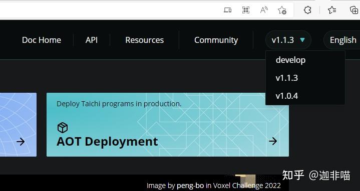 Taichi编程语言文档链接 - 知乎