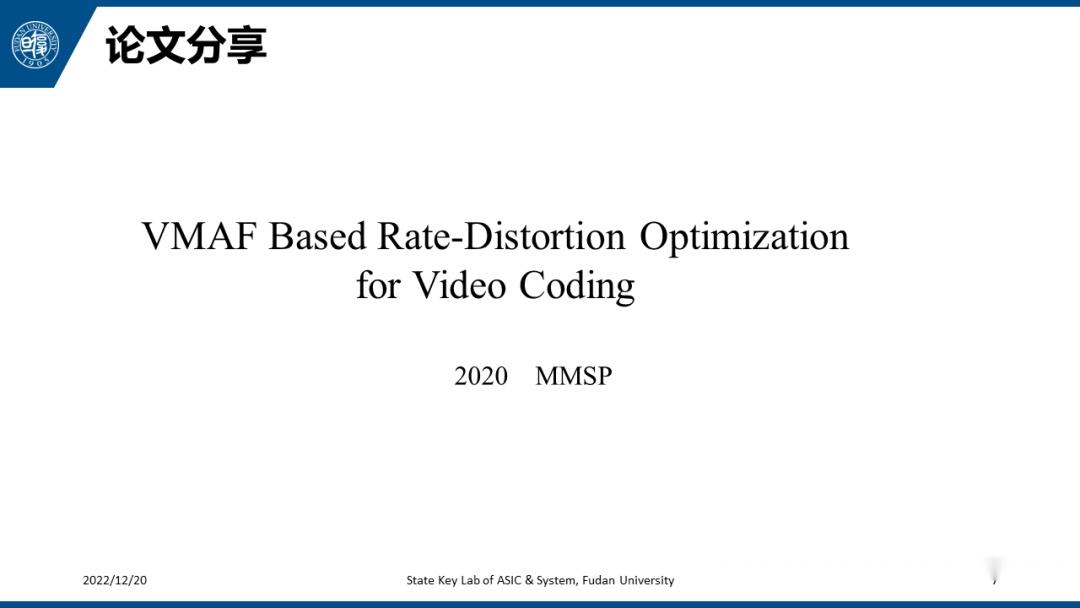 基于VMAF的感知率失真优化 - 知乎