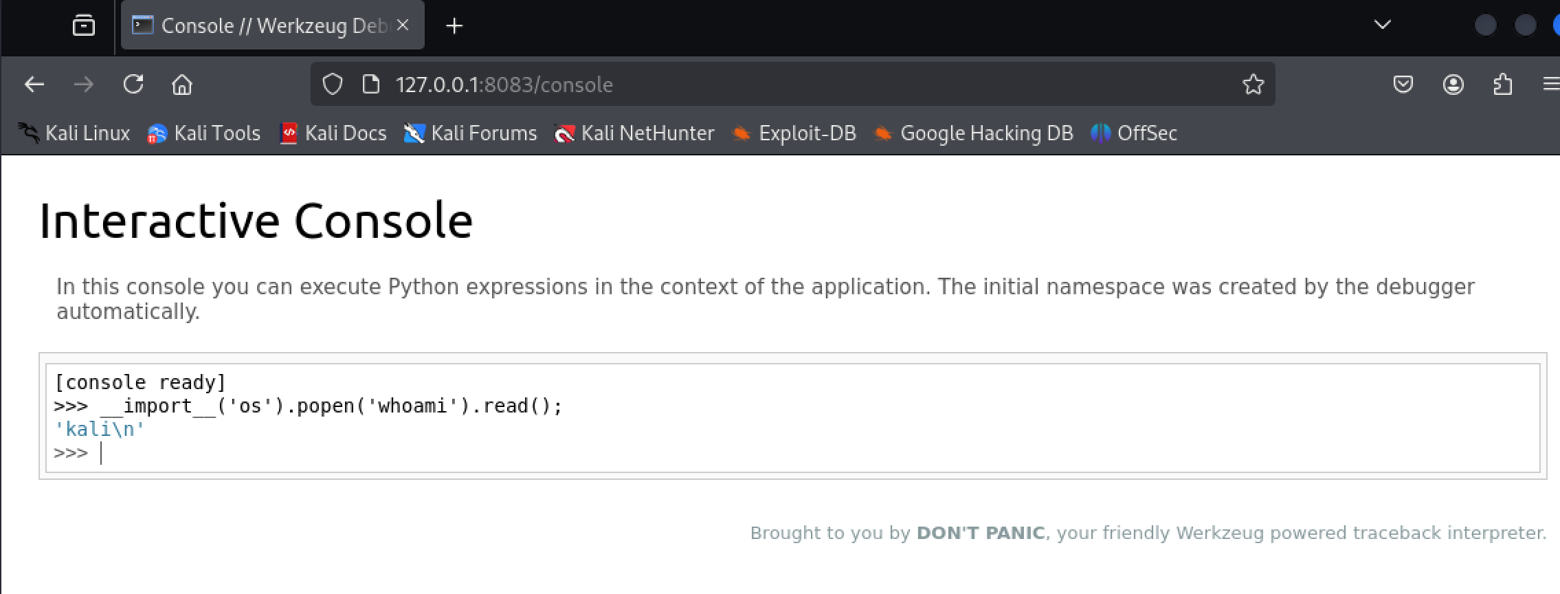 Flask PIN码（Python2.7+Linux） - 知乎