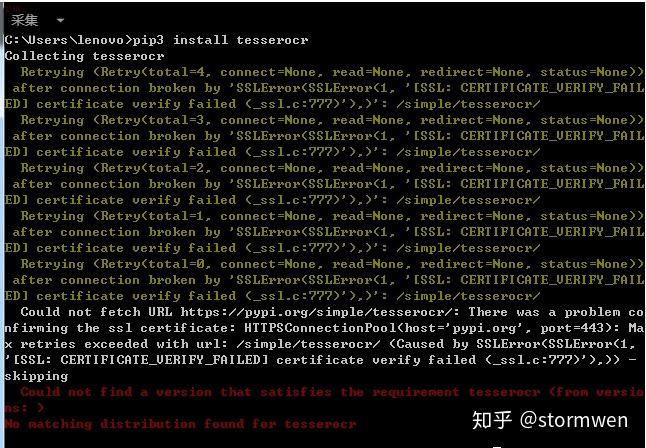Tesserocr库安装与使用 知乎