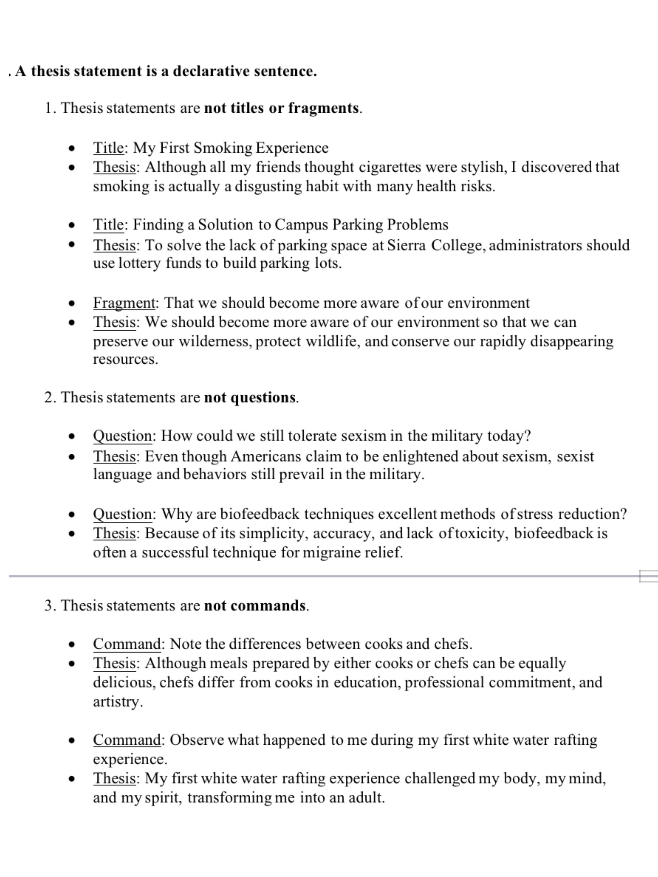 干货总结：thesis statement写作套路 - 知乎