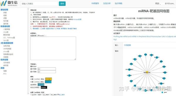 圆形miRNA-靶基因，转录因子-gene网络图 - 知乎