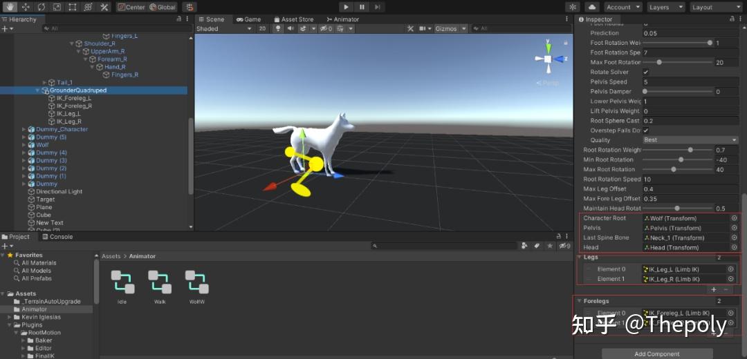 Unity | Finak IK基础组件功能使用 - 知乎