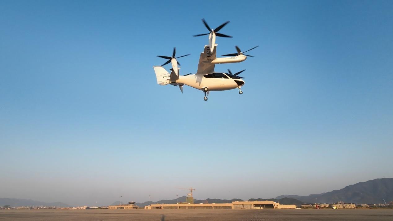 时的科技E20 eVTOL完成首轮试飞 - 知乎