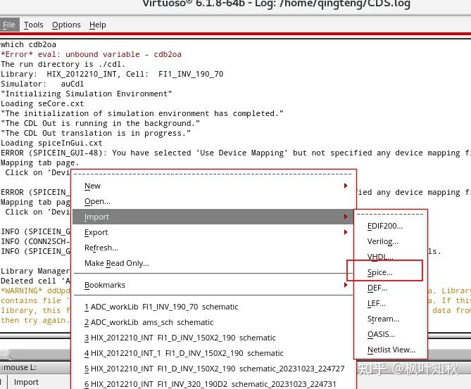 【Virtuoso】通过SpiceIN快速将cdl文件导入Virtuoso，并生成相应的schematic view。 - 知乎