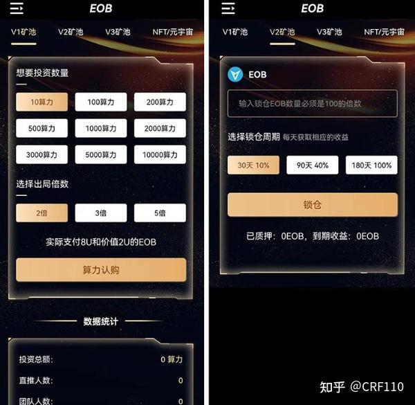 DAPP案例：EOB-(LP质押挖矿) - 知乎
