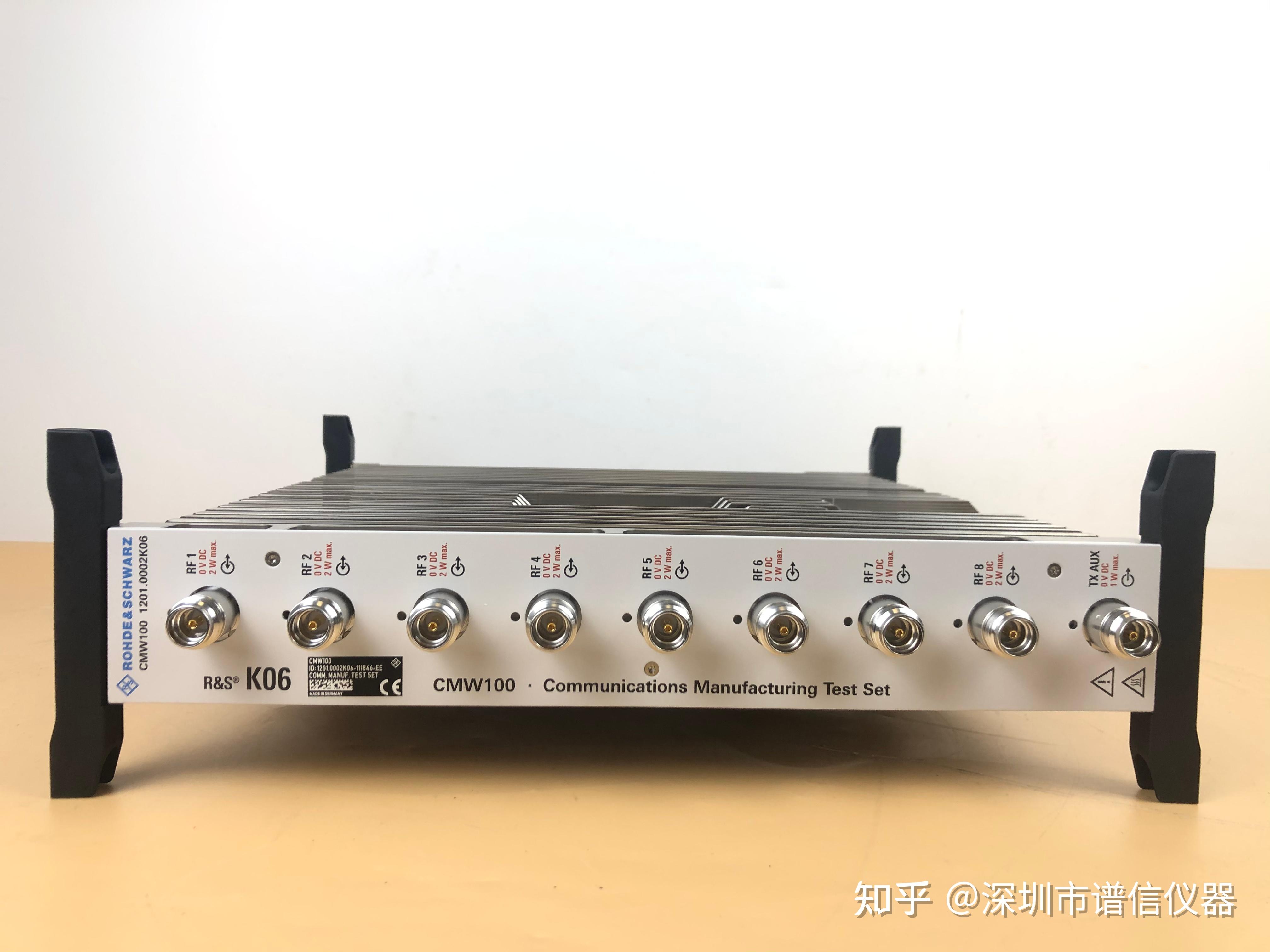 CMW100 罗德与施瓦茨无线综合测试仪 - 知乎