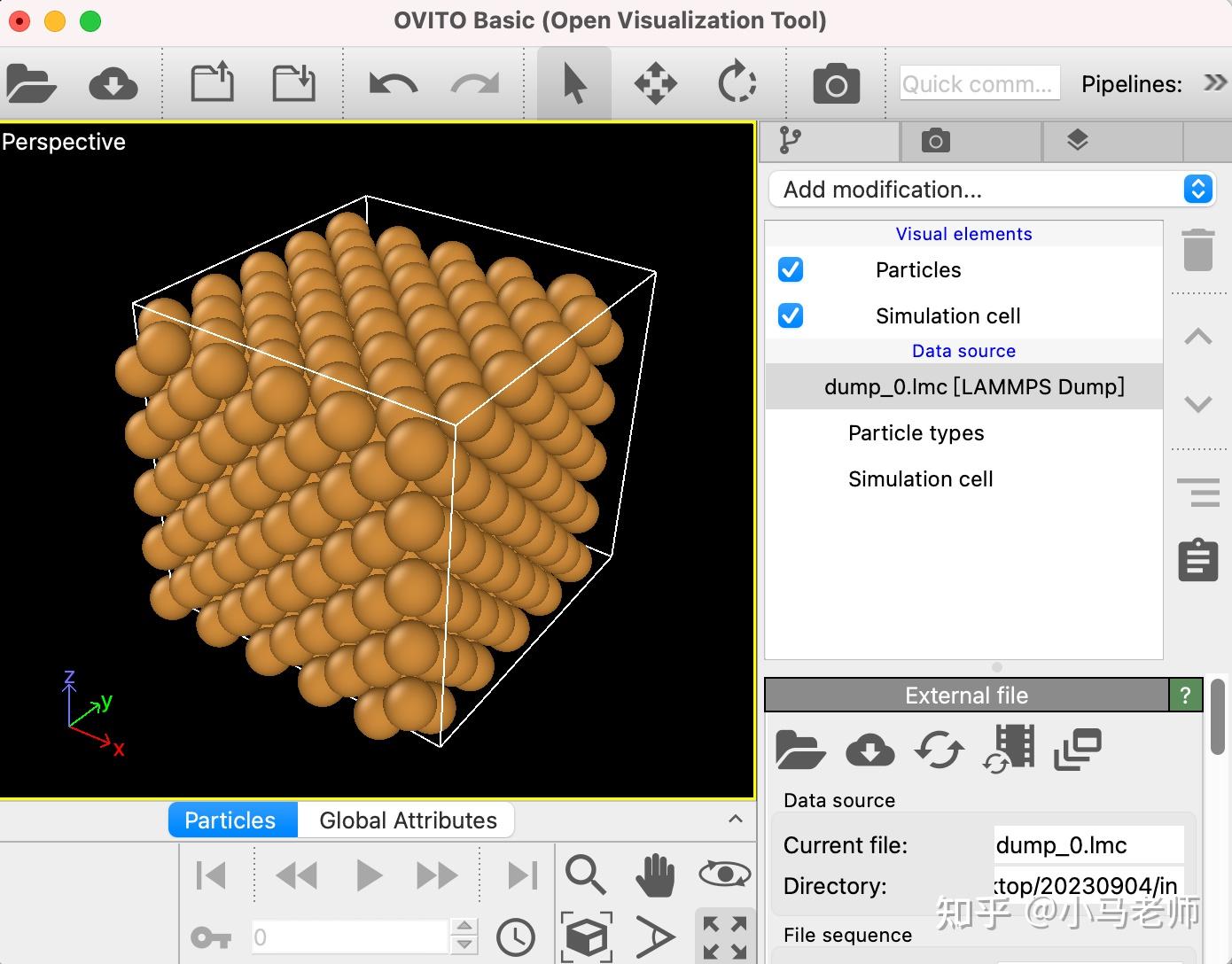 lammps模拟结果导入MS的简单方法 - 知乎